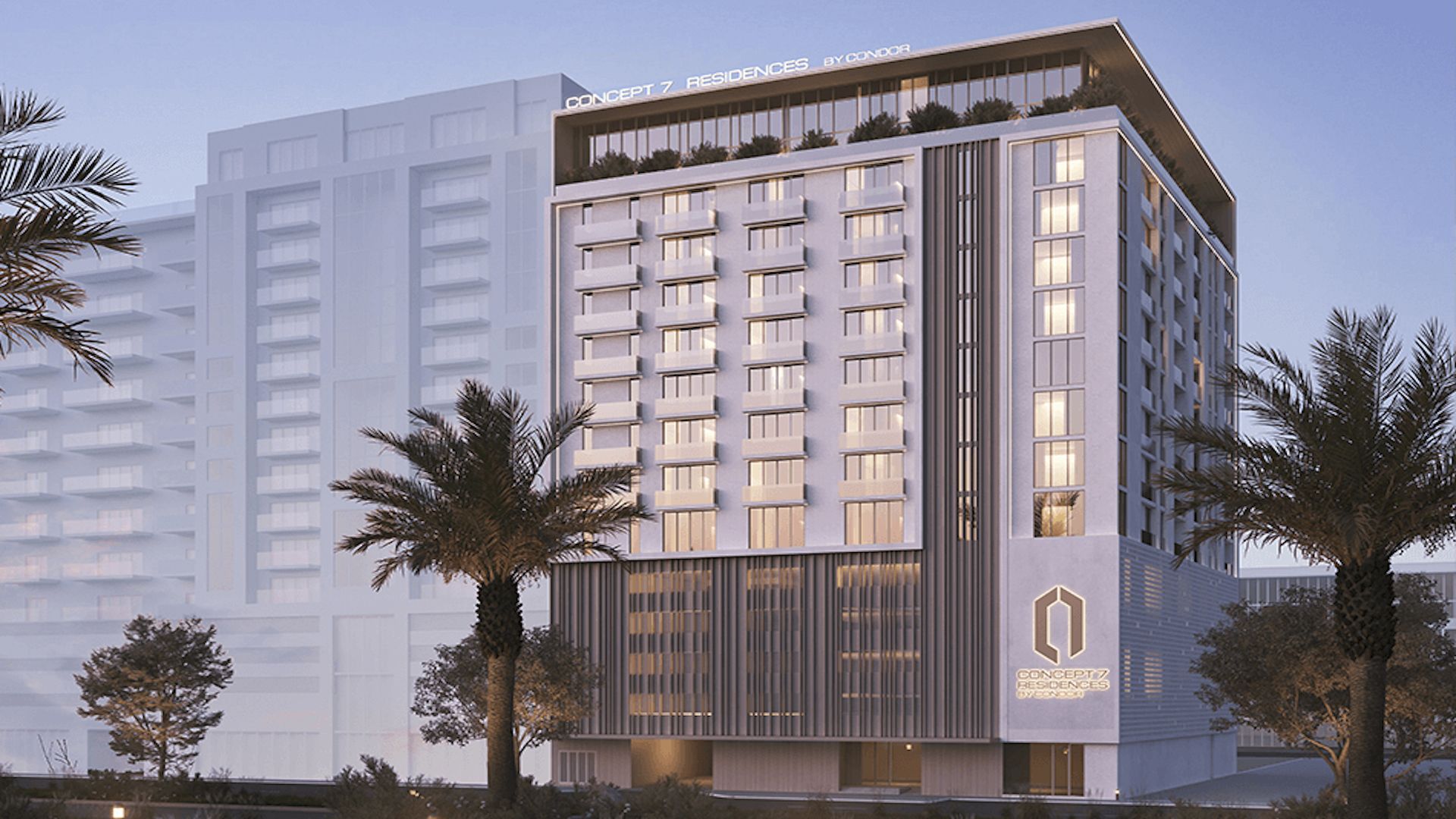 Concept 7 Residences is a new residential project located in the popular suburban area of Dubai ...