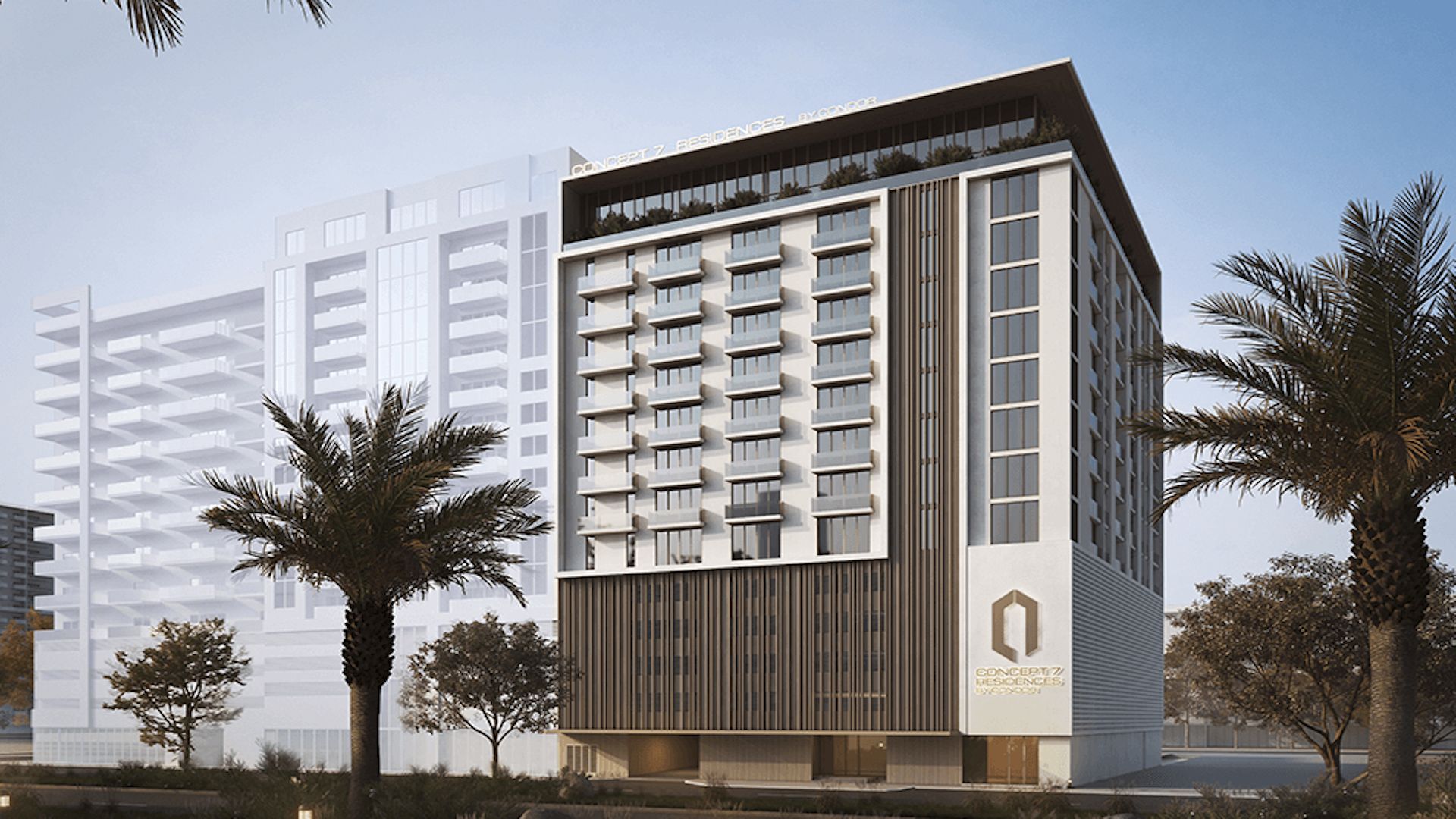 Concept 7 Residences is a new residential project located in the popular suburban area of Dubai ...